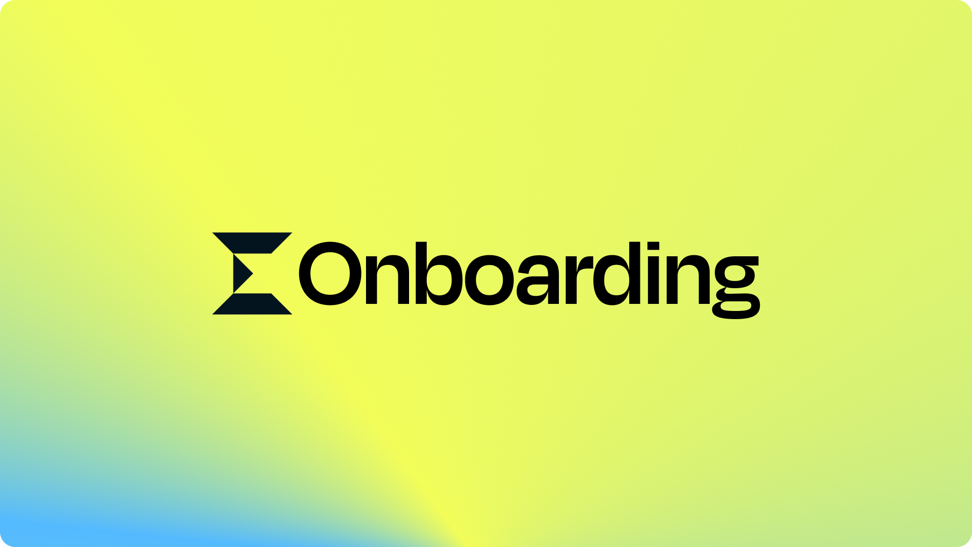 Onboarding | Docs